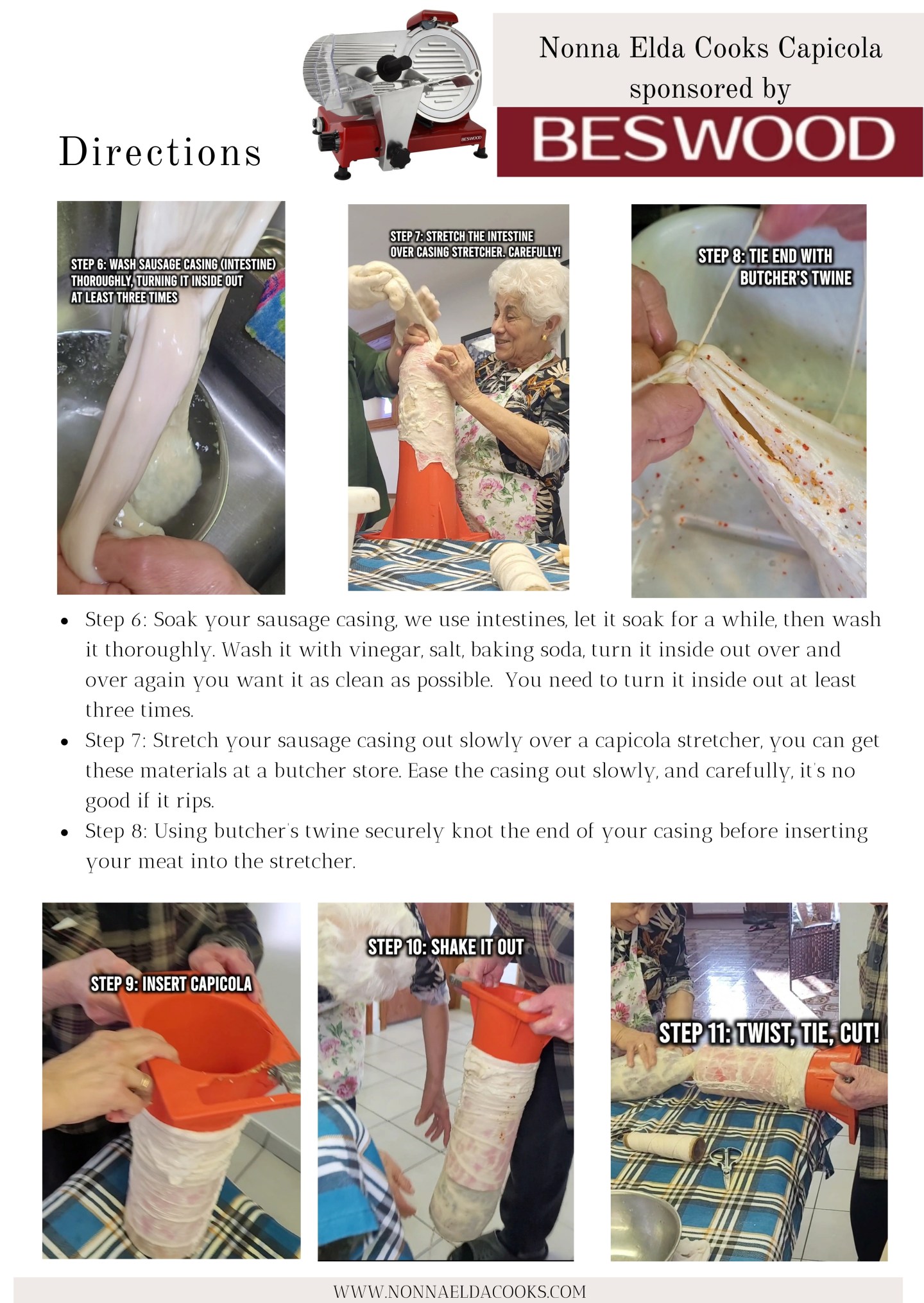Nonna Elda’s Step-by-Step Guide for how to cure your own Capicola ...